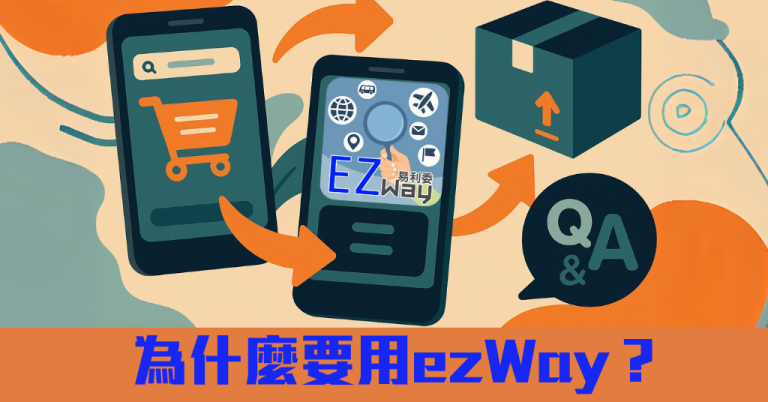 ezWay 一定要用嗎？常見問題 Q&A | Buy&Ship（台灣）